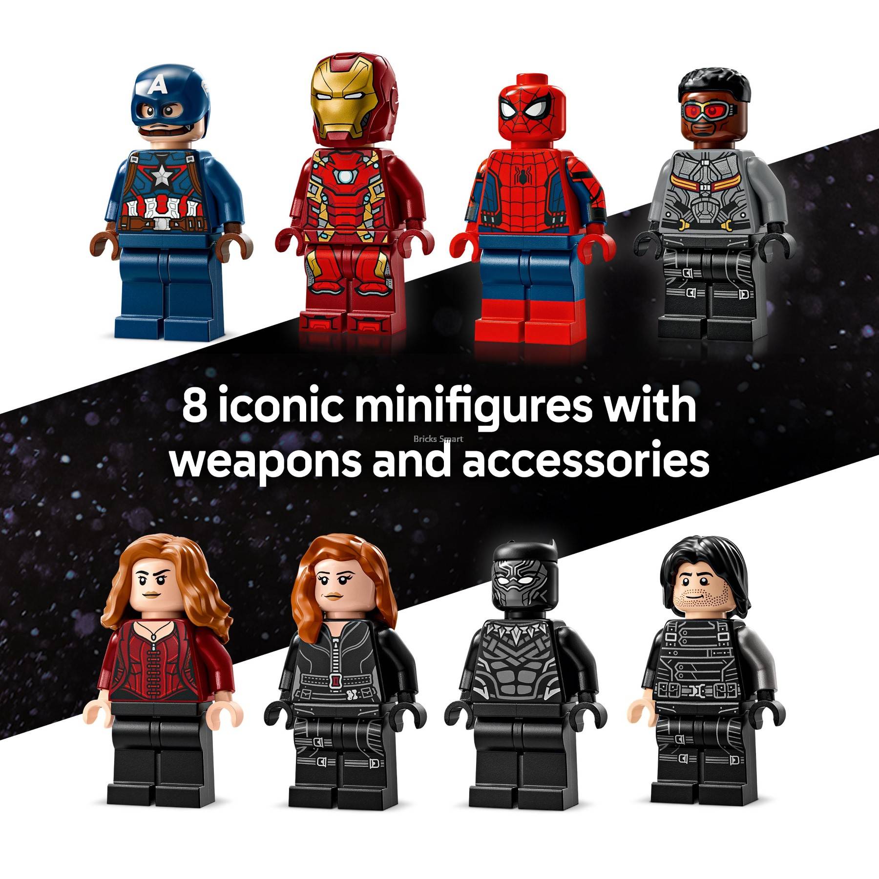 LEGO 76314 Marvel Super Heroes Captain America: Civil War Action Battle ...