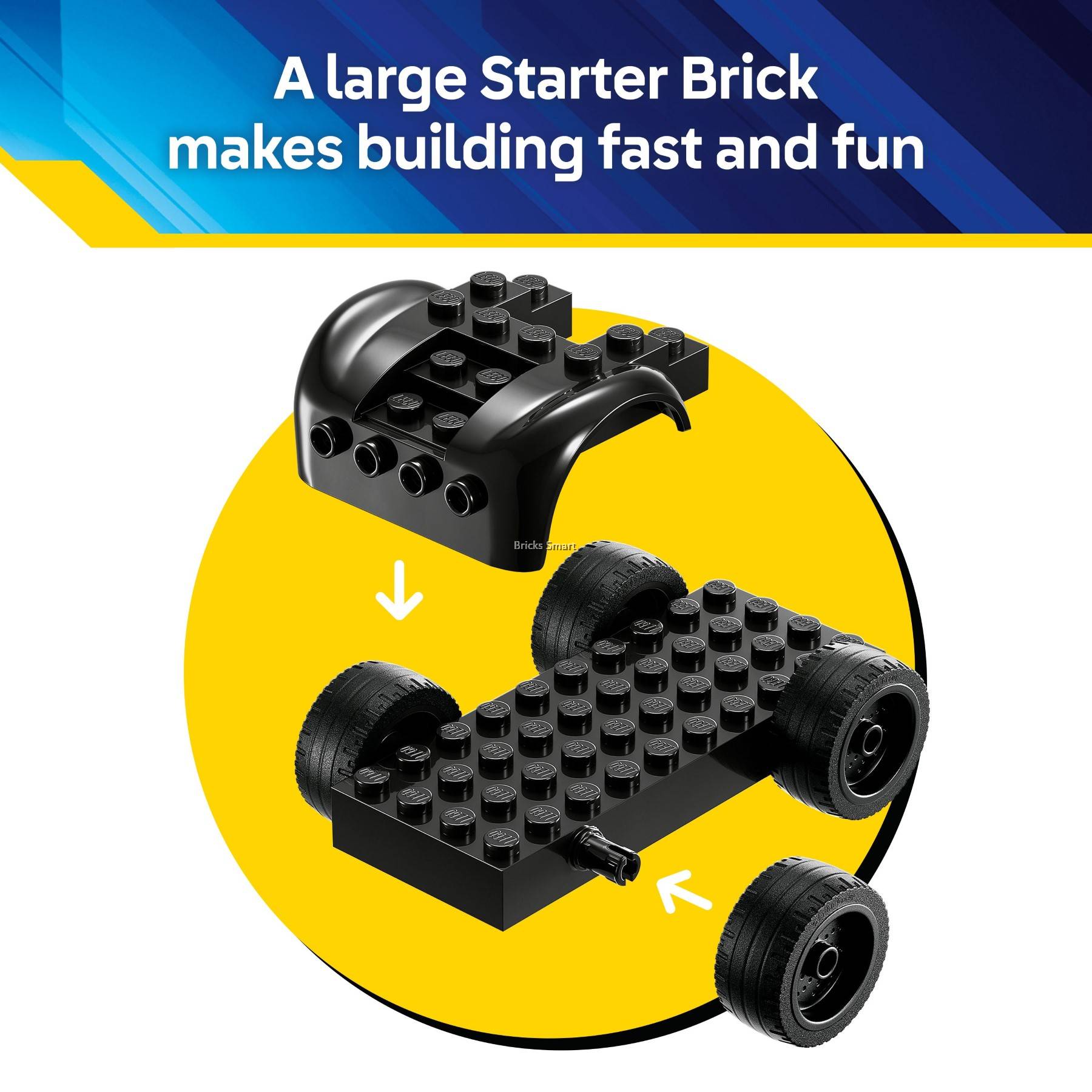 LEGO 76301 DC Super Heroes Batman & Batmobile vs. Mr. Freeze Building ...