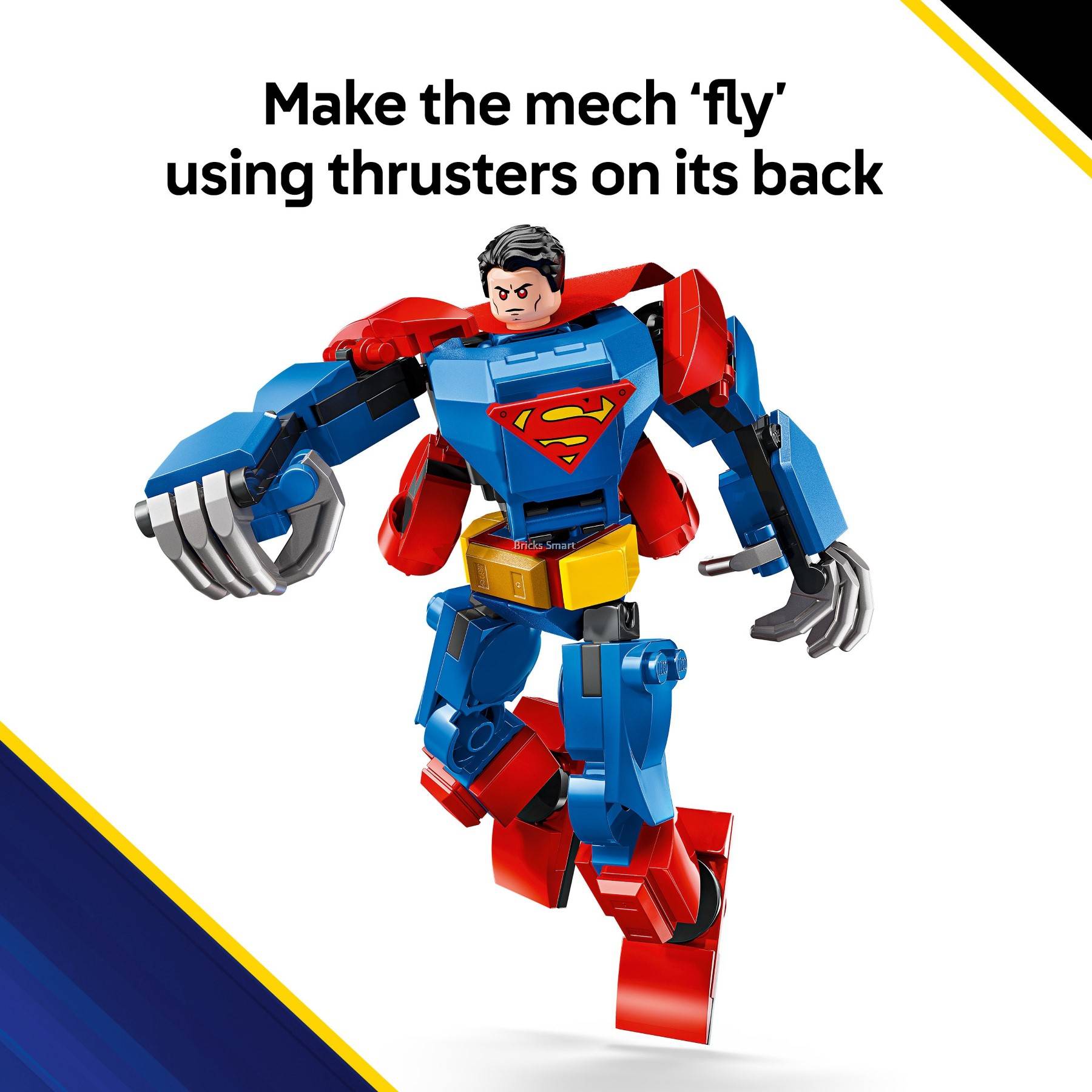 LEGO 76302 DC Super Heroes Superman Mech vs. Lex Luthor Building Toy ...