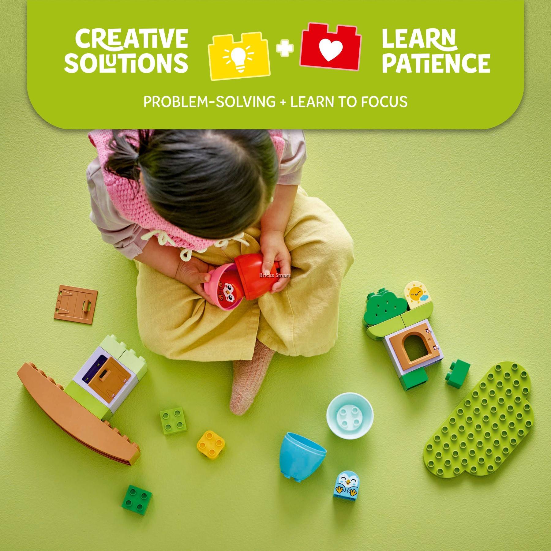 LEGO 10440 DUPLO My First Balancing & Stacking Tree Building Toy Set ...