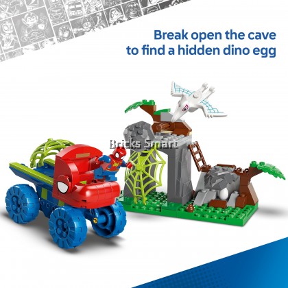 LEGO 11199 Spidey Team Spidey Dino Crawler Rescue Building Toy Set (136 ...