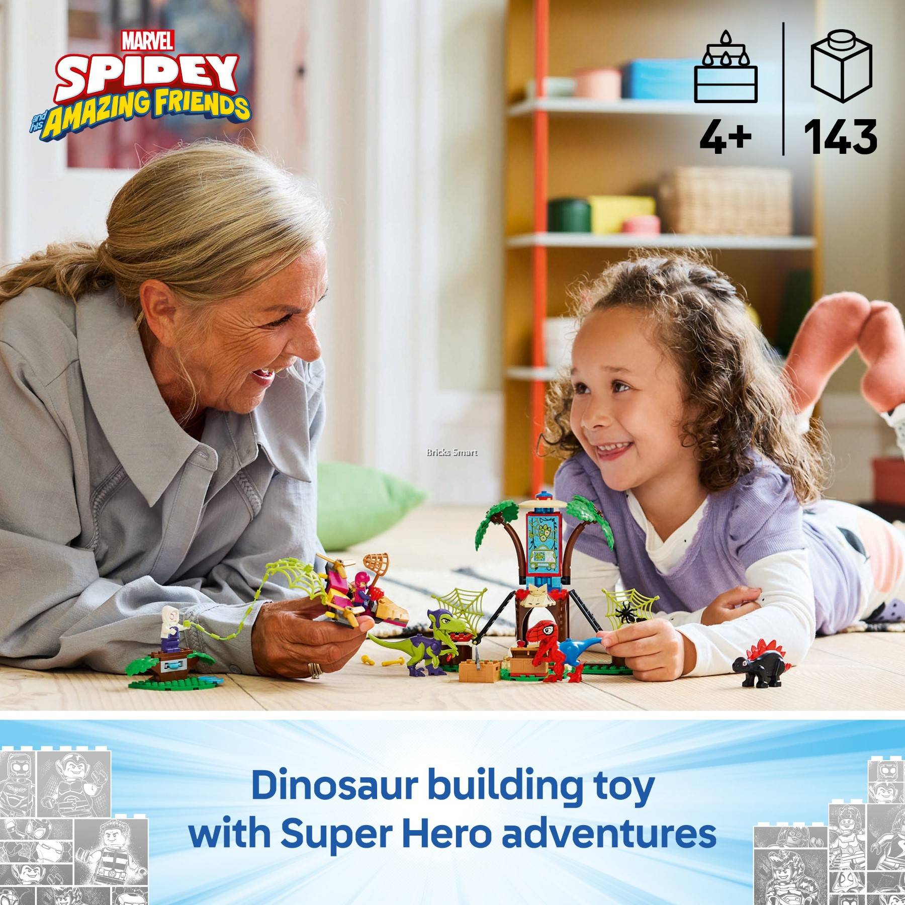 LEGO 11200 Spidey Spidey and Gobby's Raptor Battle at Tree Building Toy ...