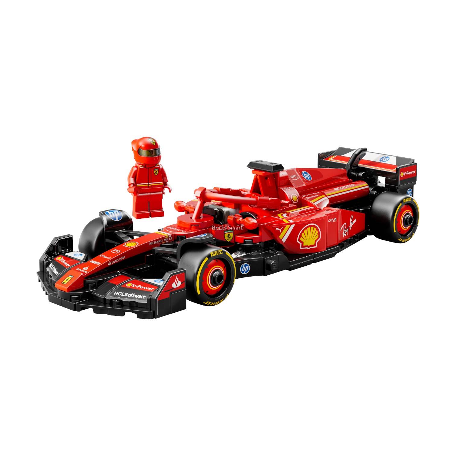 LEGO 77242 Speed Champions Ferrari SF-24 F1 Race Car Building Toy Set ...