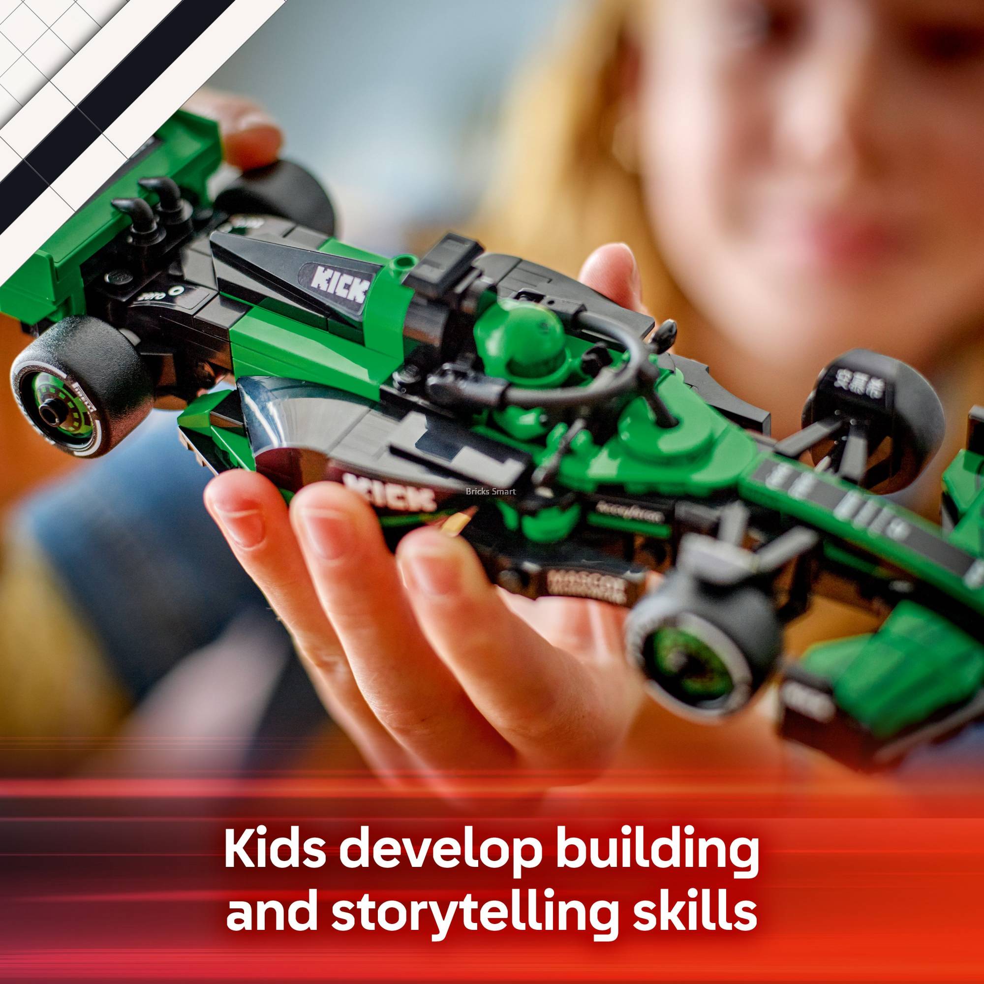 LEGO 77247 Speed Champions KICK Sauber F1 Team C44 Race Car Building ...