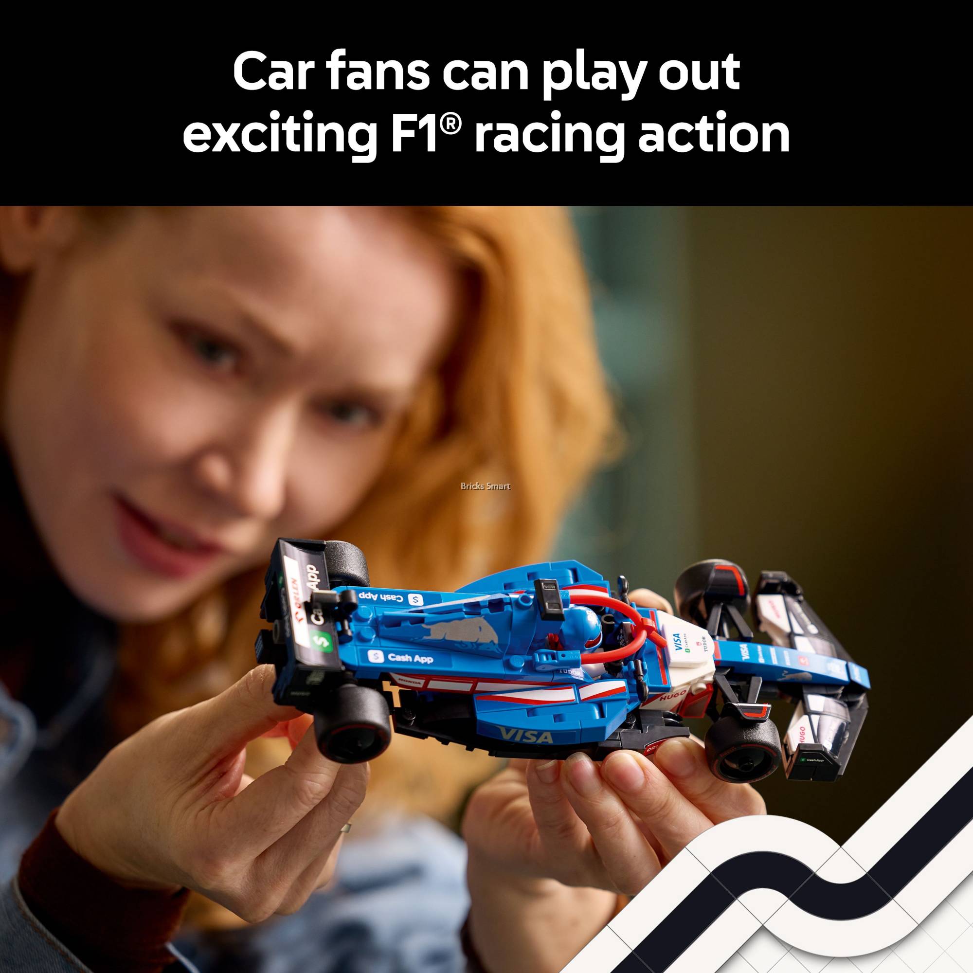 LEGO 77246 Speed Champions Visa Cash App RB VCARB 01 F1 Race Car ...