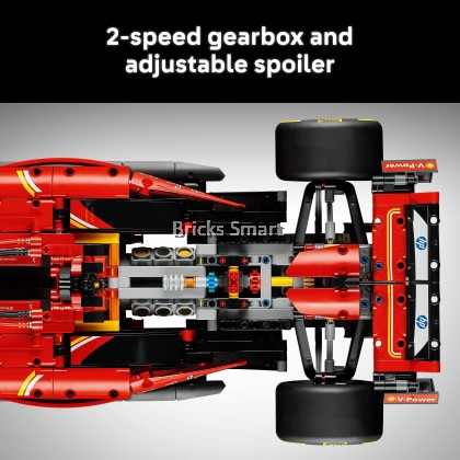 LEGO 42207 Technic Ferrari SF-24 F1 Car Building Toy Set (1361 Pieces)