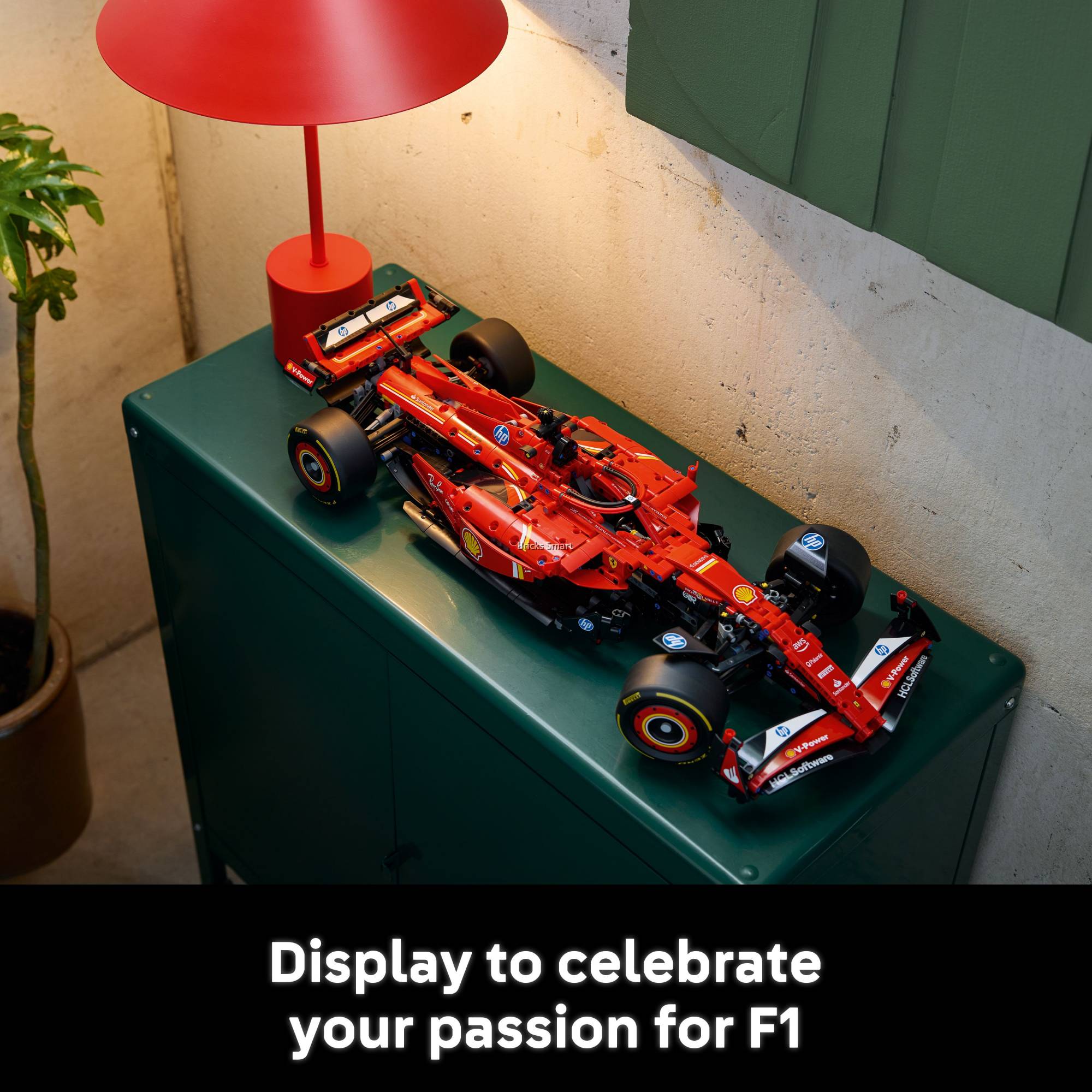 LEGO 42207 Technic Ferrari SF-24 F1 Car Building Toy Set (1361 Pieces)