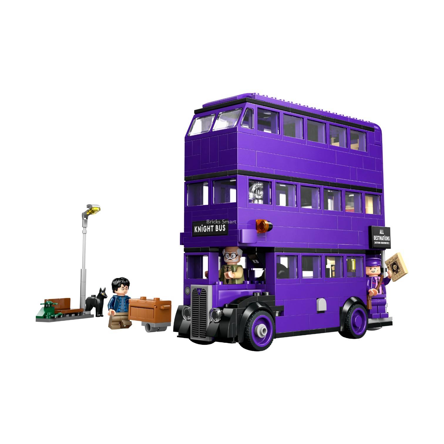 LEGO 76446 Harry Potter Knight Bus Adventure Building Toy Set (499 Pieces)