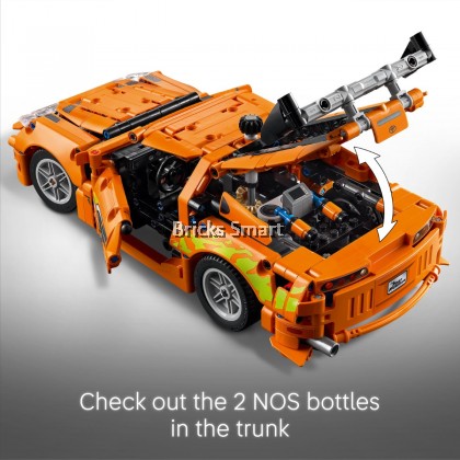 LEGO 42204 Technic Fast and Furious Toyota Supra MK4 Building Toy Set ...