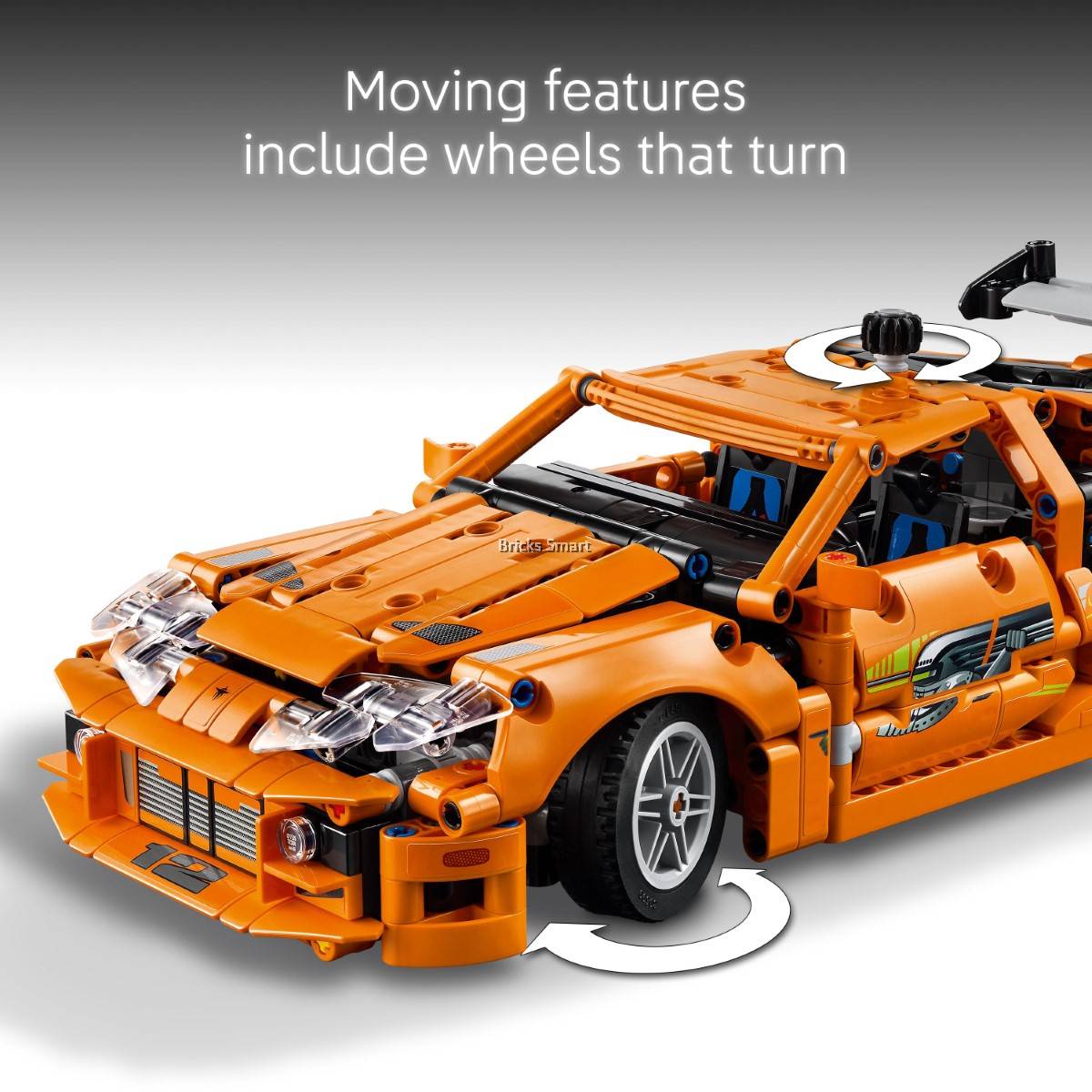 LEGO 42204 Technic Fast and Furious Toyota Supra MK4 Building Toy Set ...