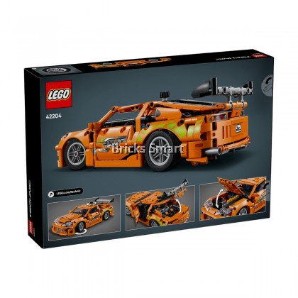 LEGO 42204 Technic Fast and Furious Toyota Supra MK4 Building Toy Set ...