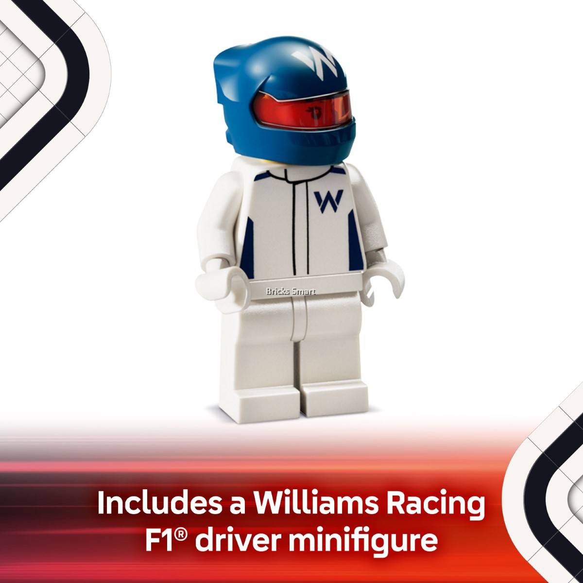 LEGO 77249 Speed Champions Williams Racing FW46 F1 Race Car Building ...