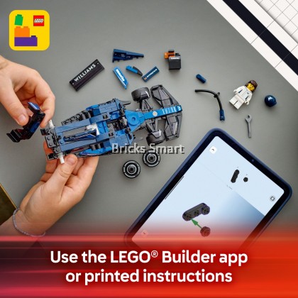 LEGO 77249 Speed Champions Williams Racing FW46 F1 Race Car Building ...