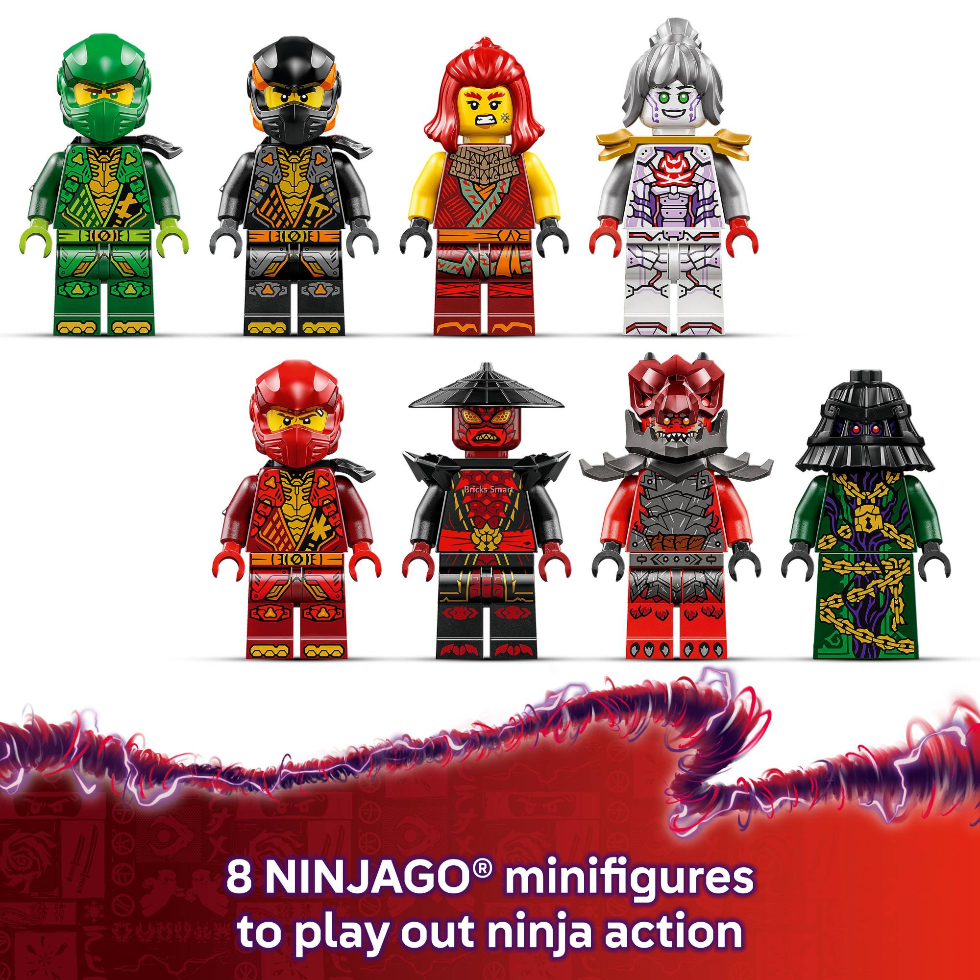 LEGO 71836 Ninjago Arc Dragon of Focus Building Toy Set (869 Pieces)