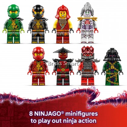 LEGO 71836 Ninjago Arc Dragon of Focus Building Toy Set (869 Pieces)