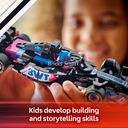 LEGO 77248 Speed Champions BWT Alpine F1 Team A524 Race Car Building ...