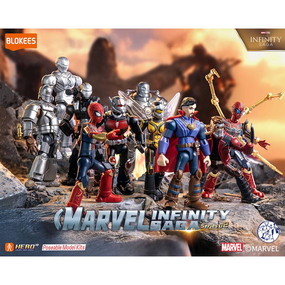Blokees 81112 Marvel Infinity SAGA Galaxy Version 02 - The Amazing Miracle