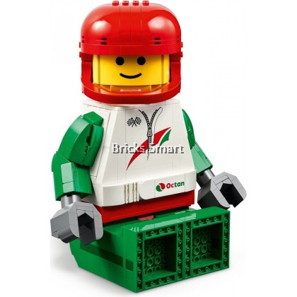 LEGO 40819 Up-Scaled Racing Driver Minifigure Building Set (694 Pieces)