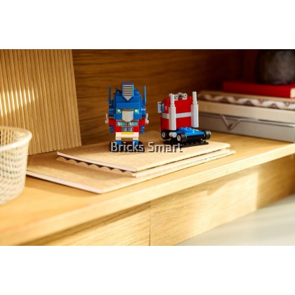 LEGO 40803 Brickheadz Optimus Prime Robot & Vehicle Building Set (237 ...