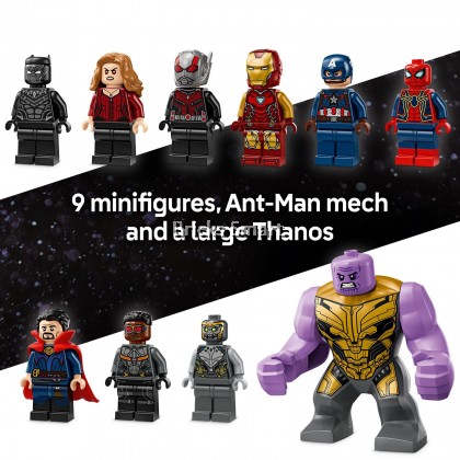 LEGO 76323 Marvel Super Heroes Avengers: Endgame Final Battle Building Toy Set