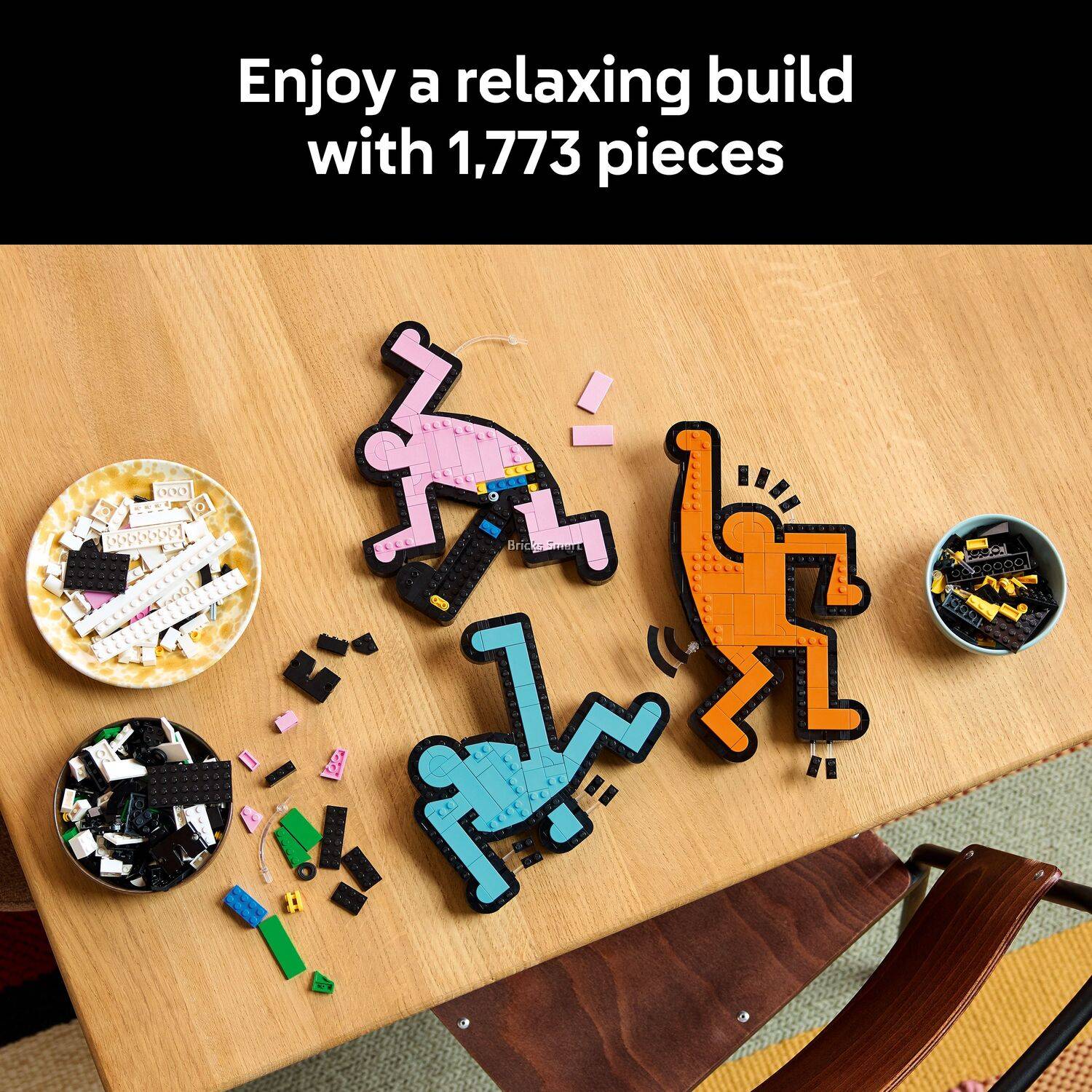 LEGO 31216 Arts Keith Haring – Dancing Figures Building Kit
