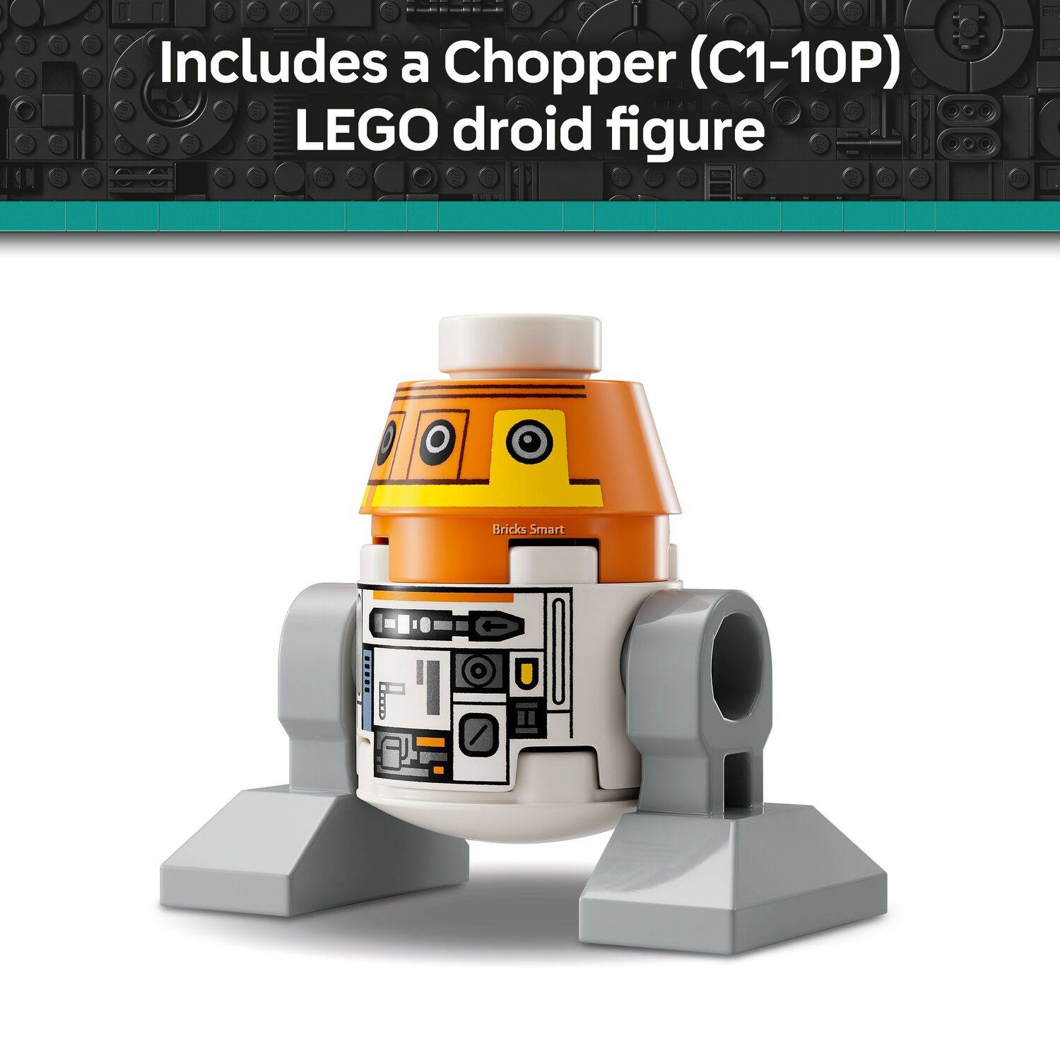 LEGO 75416 Star Wars Chopper (C1-10P) Astromech Droid Building Toy Set