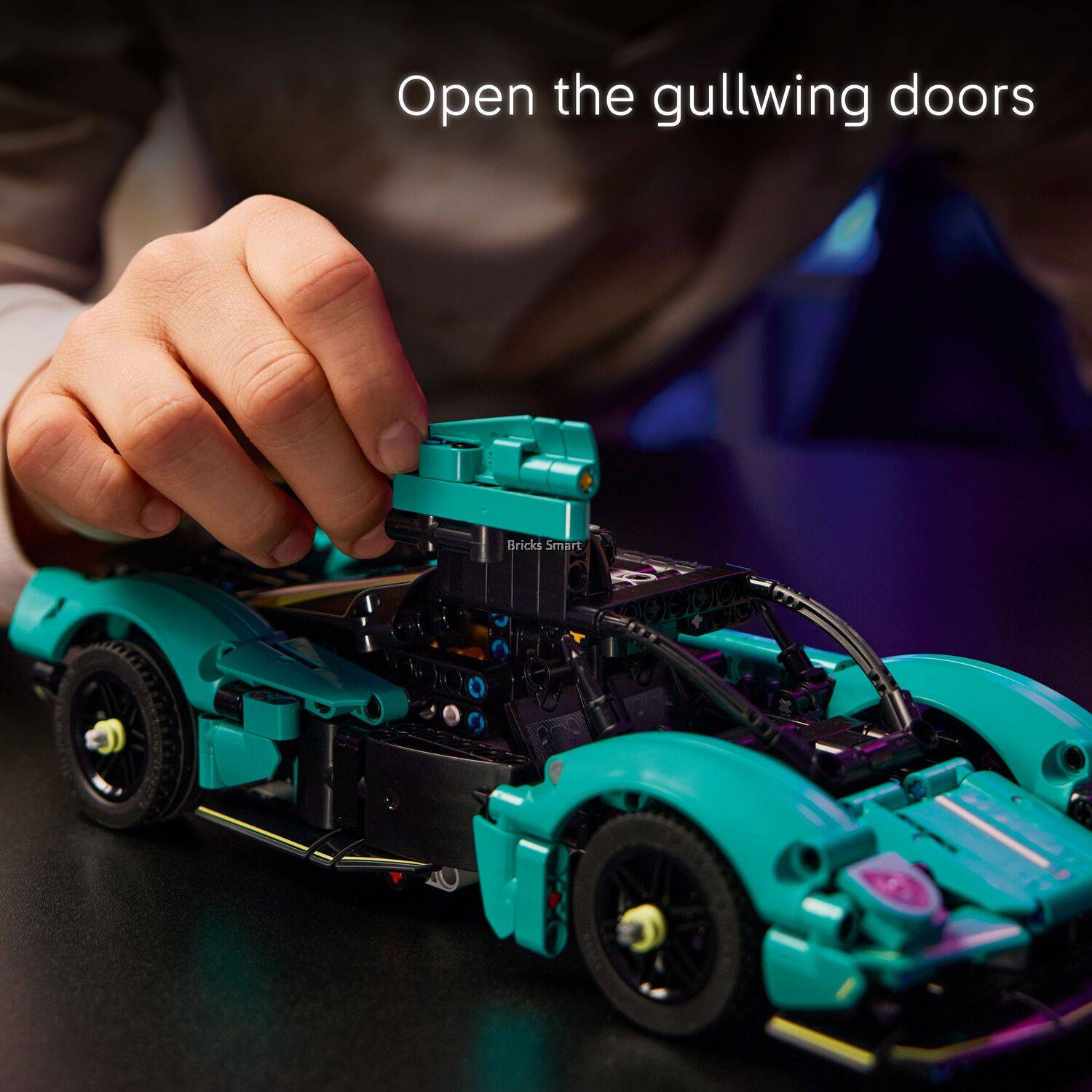 LEGO 42208 Technic Aston Martin Valkyrie Building Toy Set (707 Pieces)