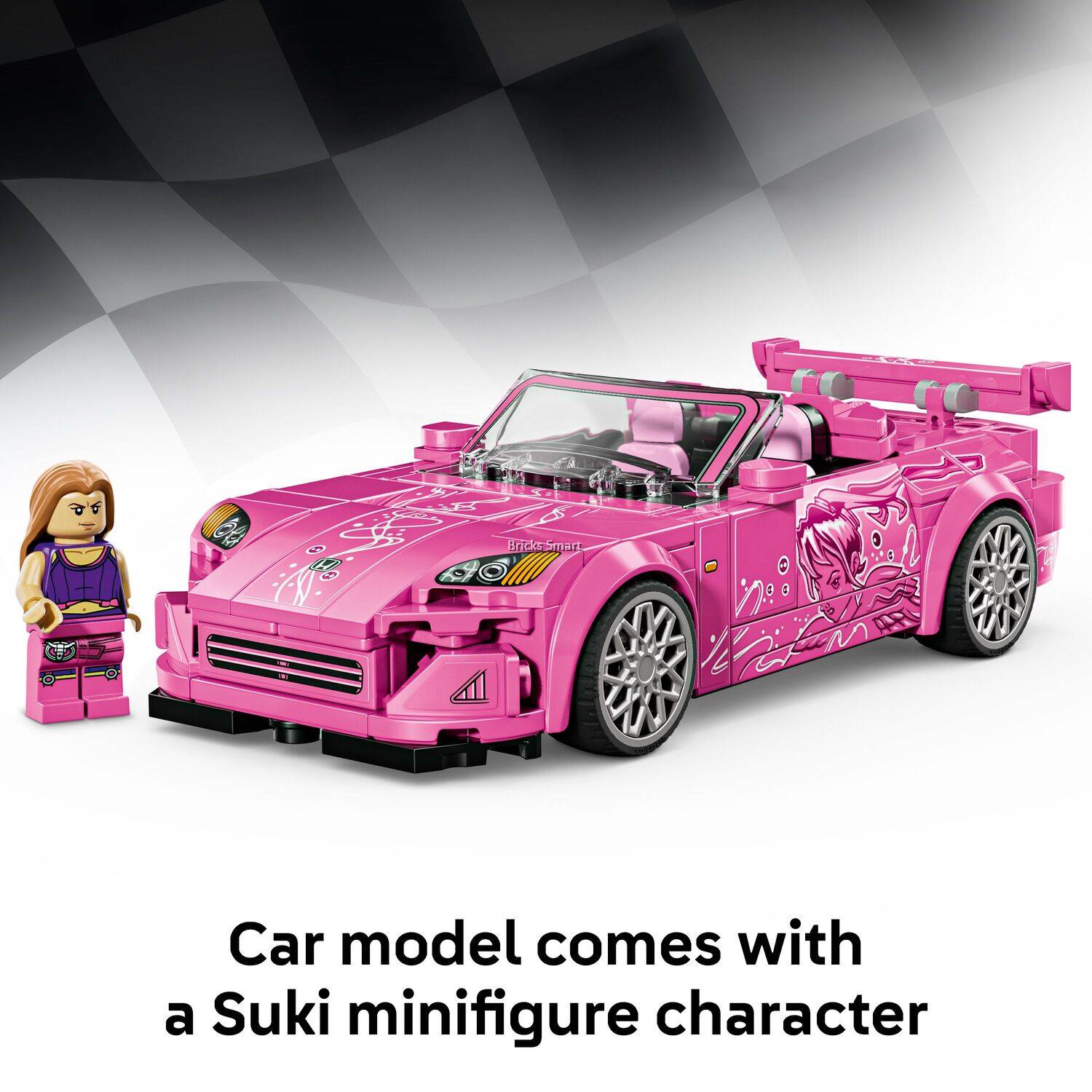 LEGO 77241 Speed Champions 2 Fast 2 Furious Honda S2000 Building Toy ...