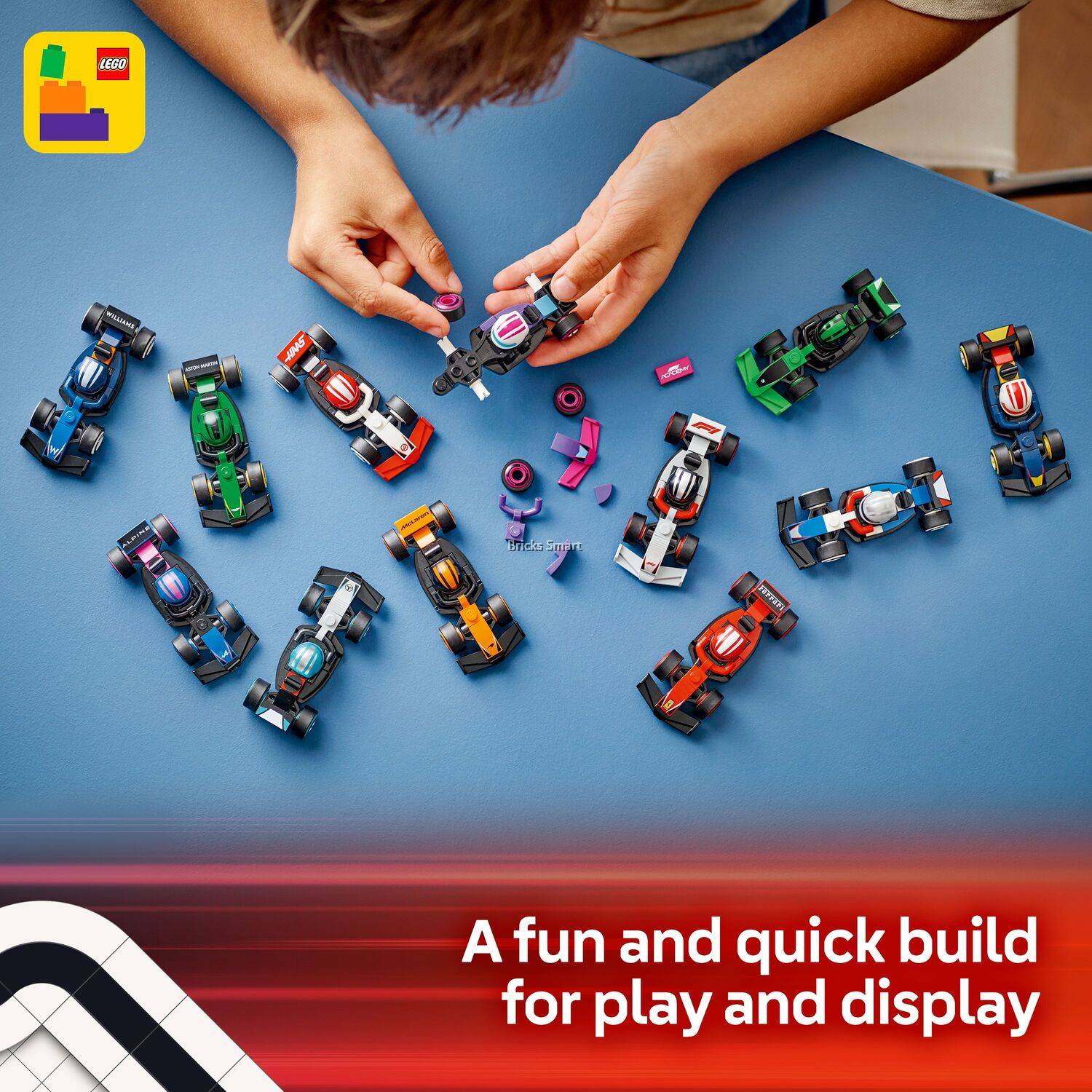 LEGO 71049 Minifigures F1 Collectible Race Cars Toy Figure (Set of 12)