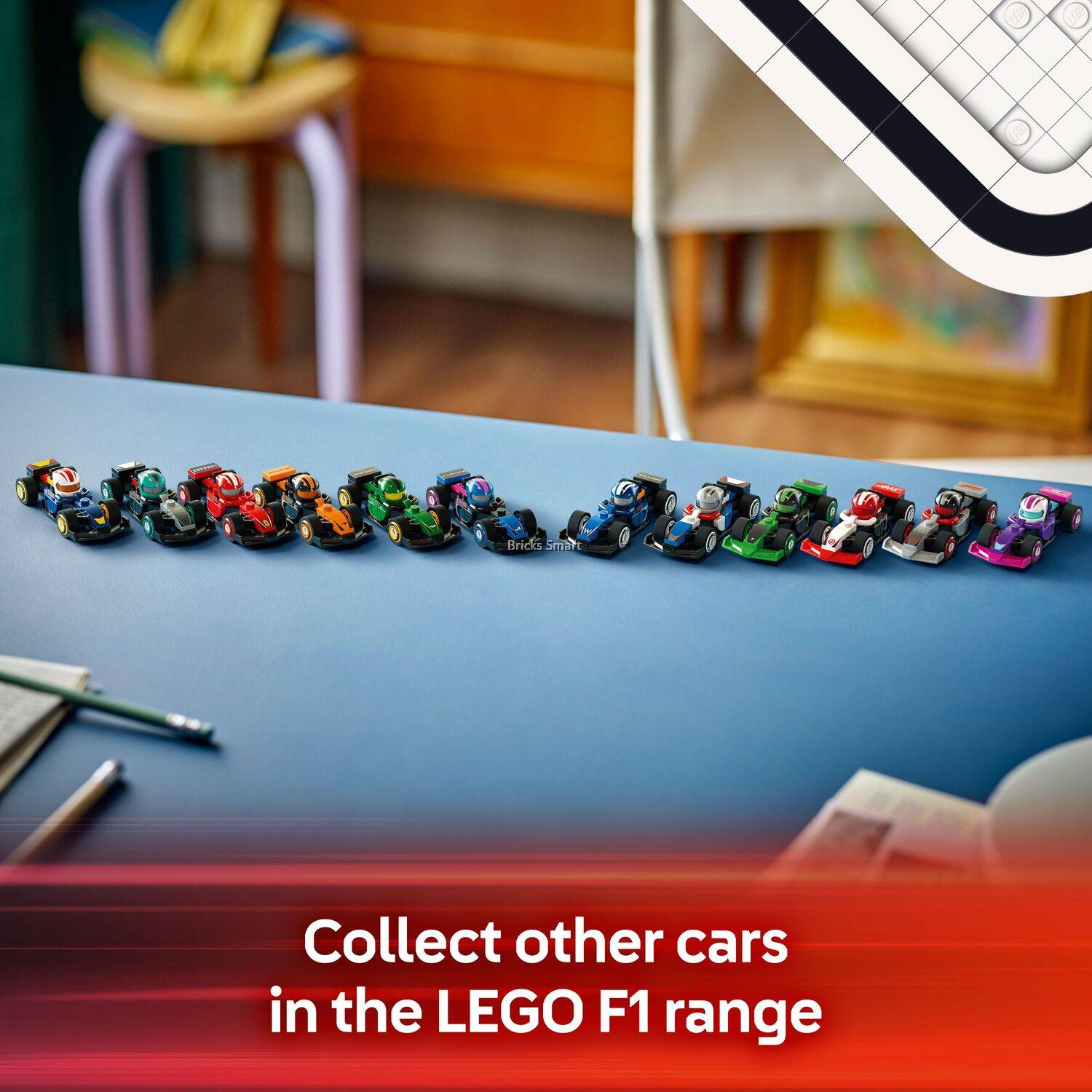 LEGO 71049 Minifigures F1 Collectible Race Cars Toy Figure (Set of 12)