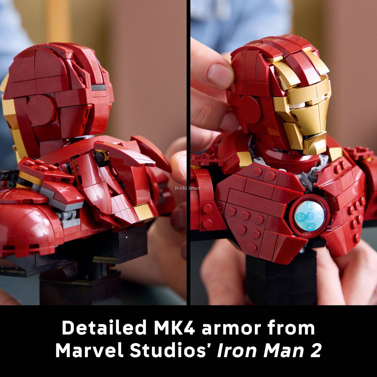 LEGO 76327 Marvel Iron Man MK4 Bust Building Kit