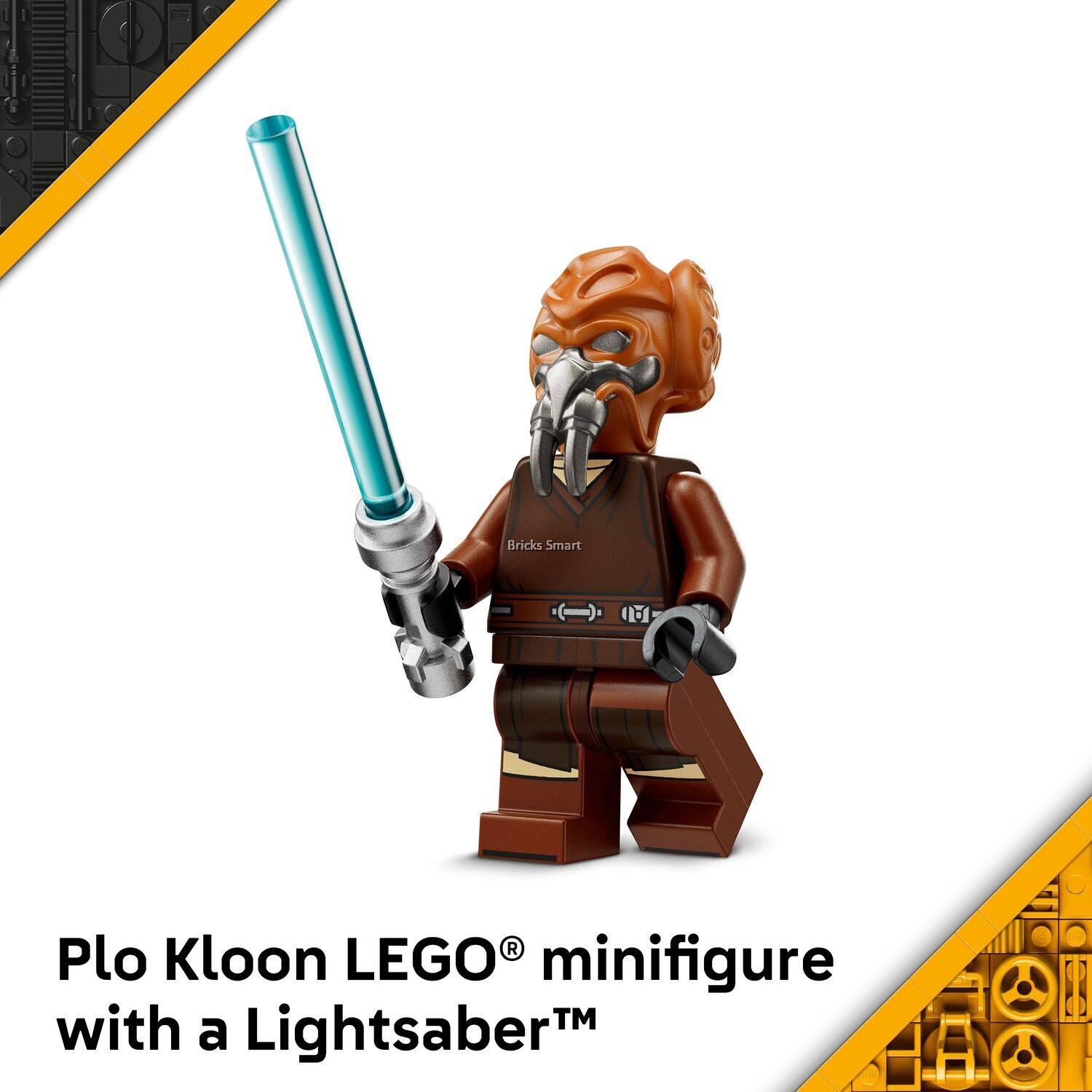 LEGO 75400 Star Wars Plo Koon's Jedi Starfighter Microfighter Building ...