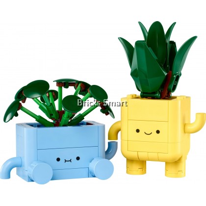 LEGO 10349 Botanicals Happy Plants Building Toy Set