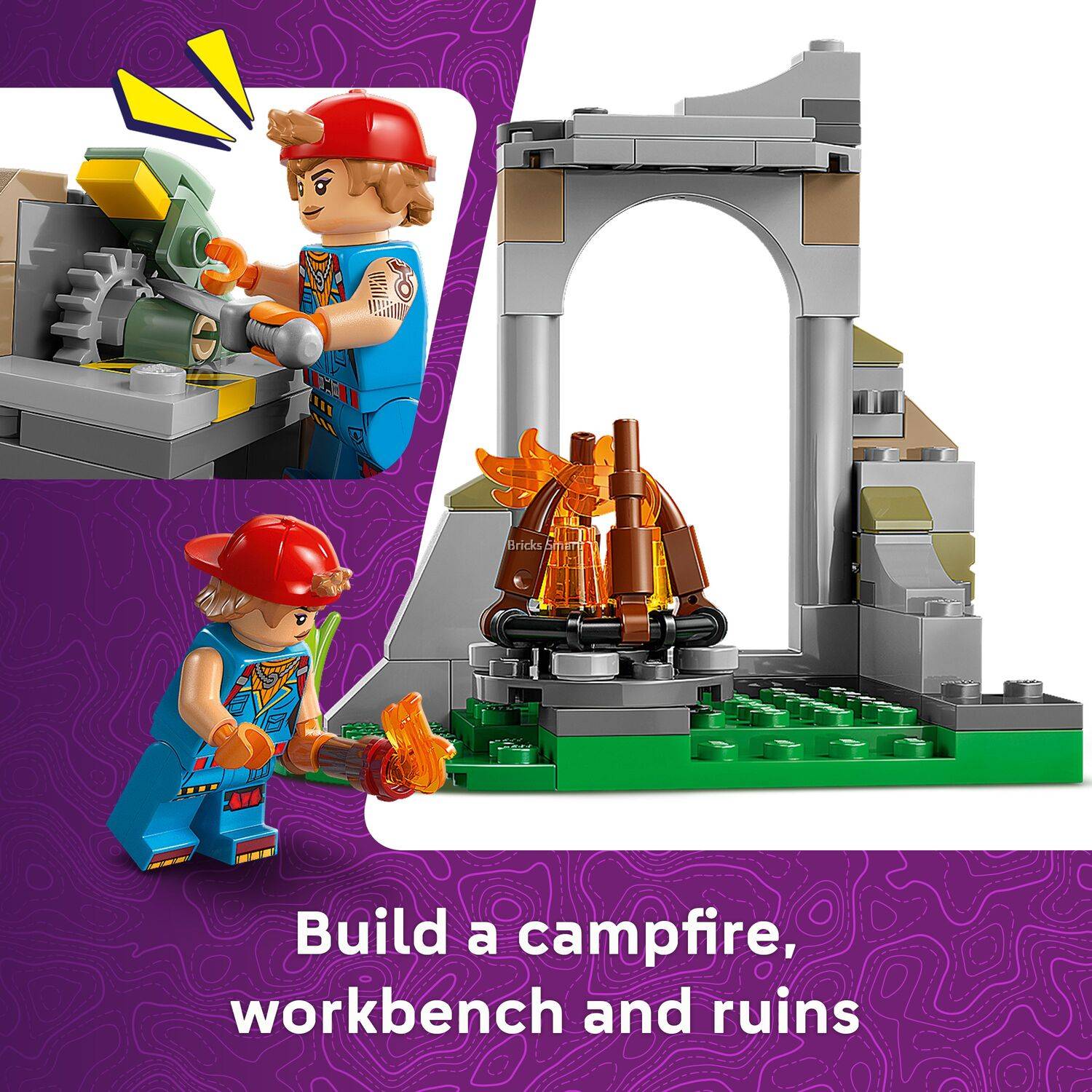 LEGO 77075 Fortnite Peely & Sparkplug's Camp Building Toy Set
