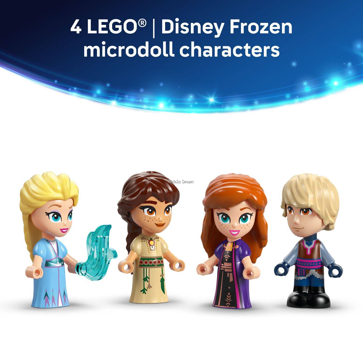 LEGO 43278 Disney Mini Arendelle Castle & Elsa's Ice Palace Building ...