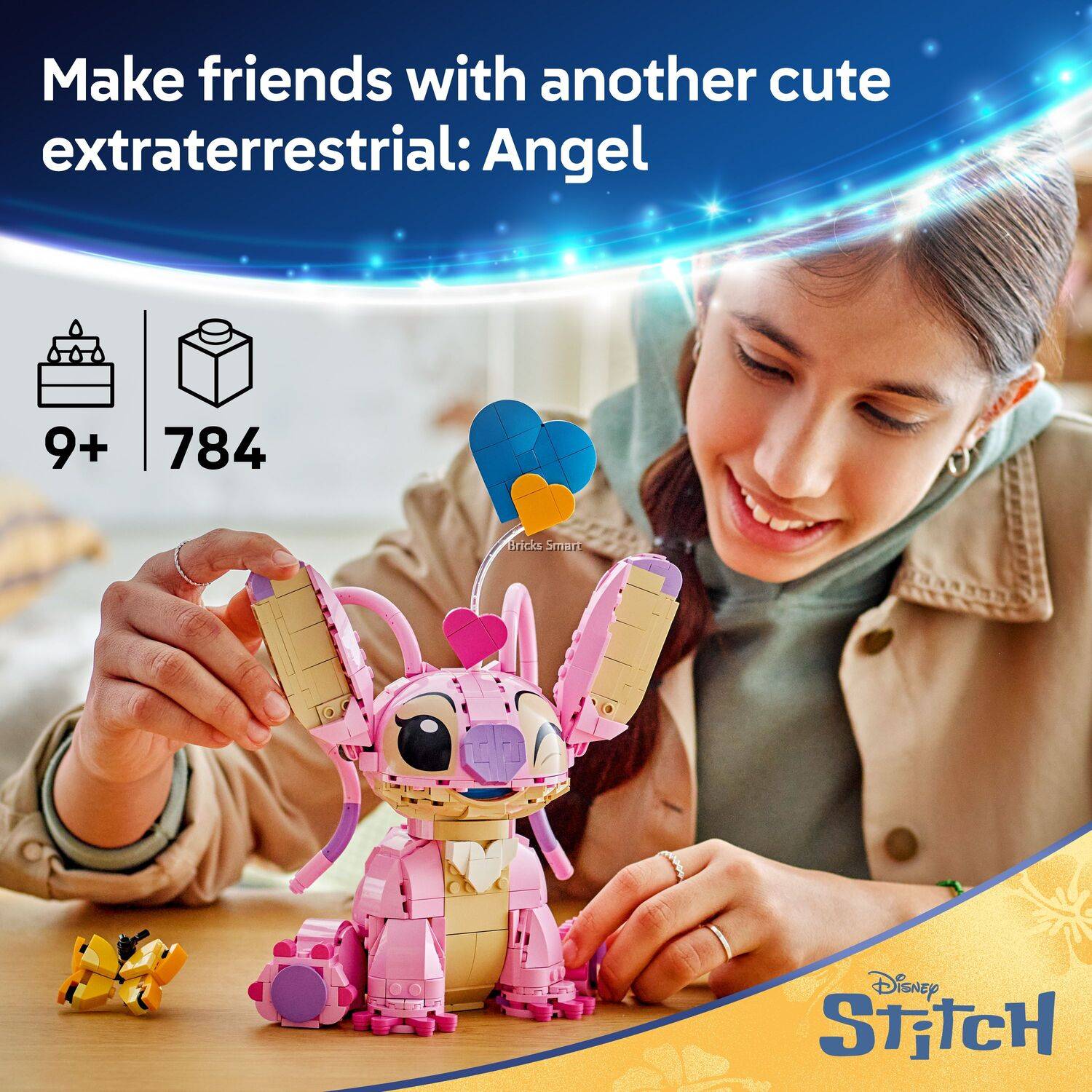 LEGO 43257 Disney Angel Building Toy Set