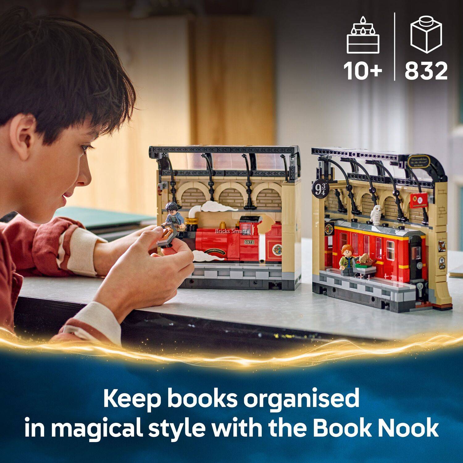 LEGO 76450 Harry Potter Book Nook: Hogwarts Express Building Toy Set