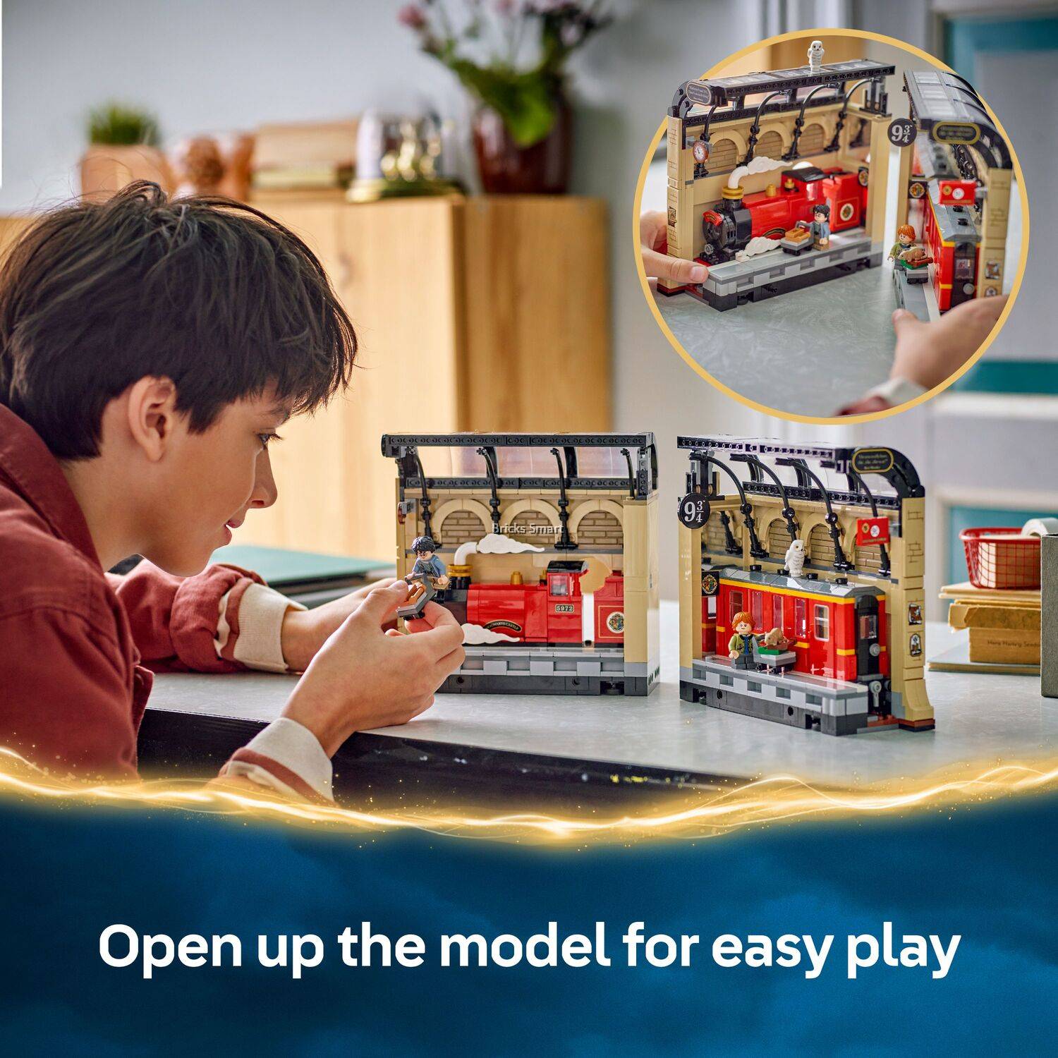 LEGO 76450 Harry Potter Book Nook: Hogwarts Express Building Toy Set