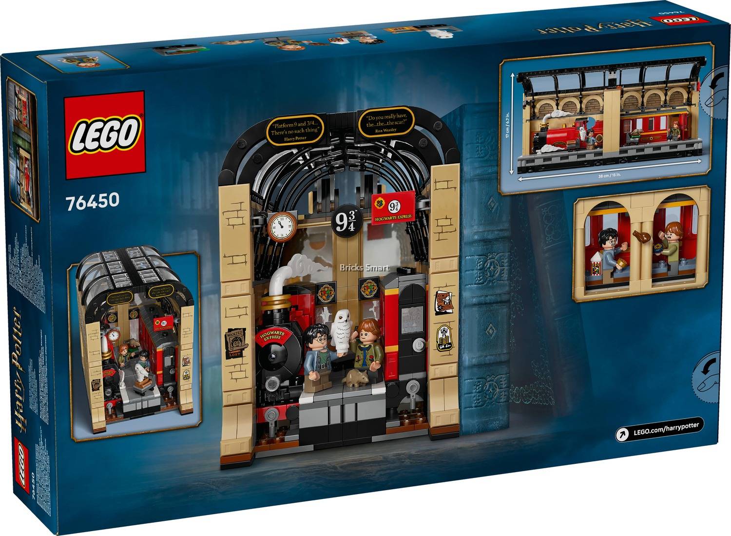 LEGO 76450 Harry Potter Book Nook: Hogwarts Express Building Toy Set