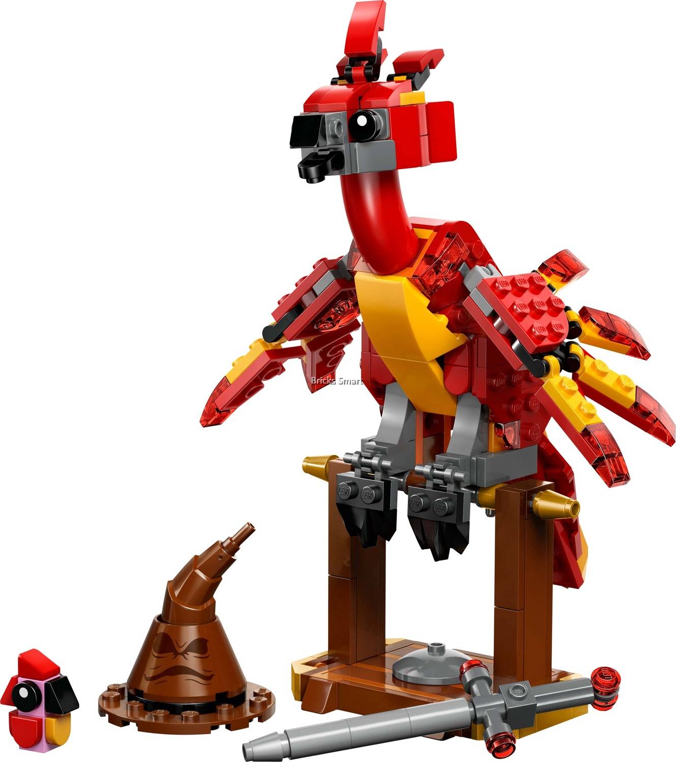 LEGO 76448 Harry Potter Fawkes: Dumbledore's Phoenix Building Toy Set