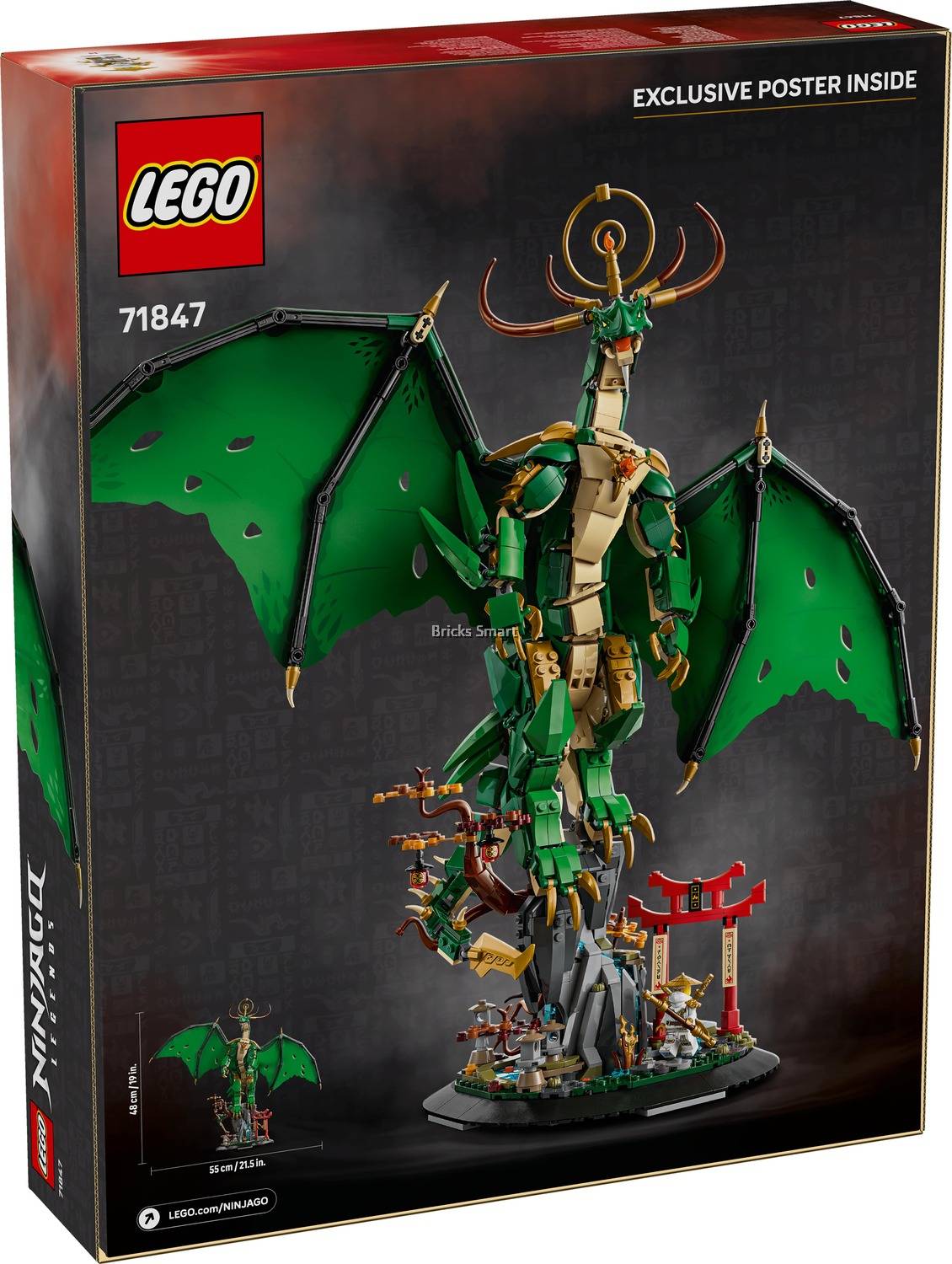 LEGO 71847 NINJAGO The Guardian Dragon Building Toy Set