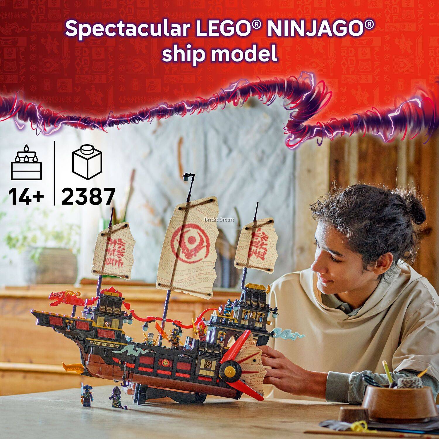 LEGO 71848 NINJAGO The Temple Bounty Building Toy Set