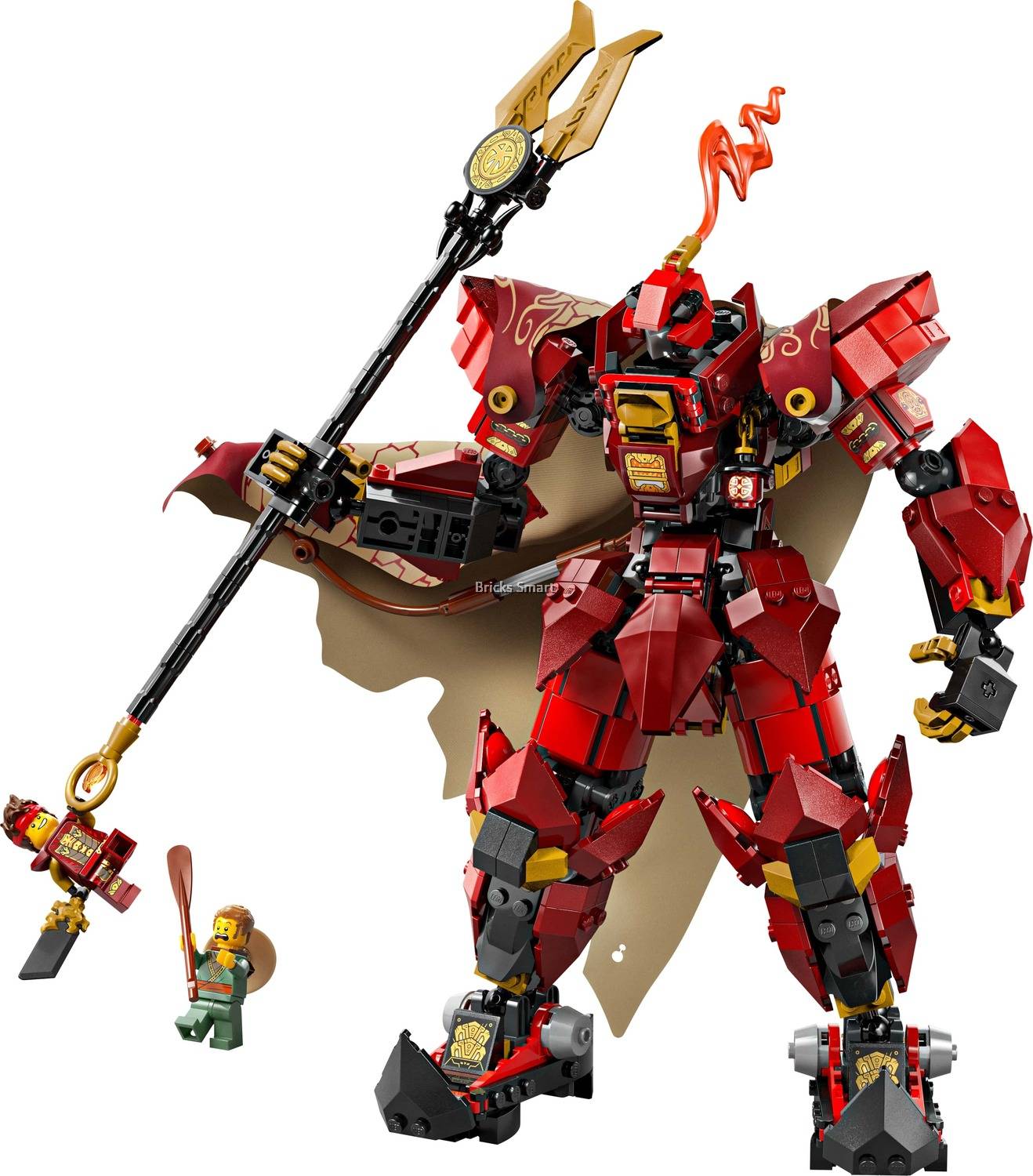 LEGO 71846 NINJAGO The Fire Knight Mech Building Toy Set
