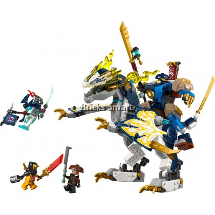 LEGO 71843 NINJAGO Rogue's Mech Dragon Rider Building Toy Set