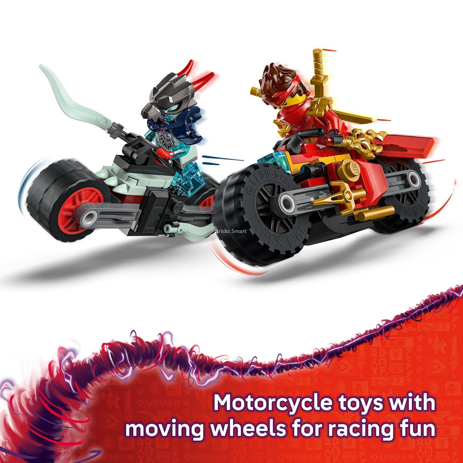 LEGO 71838 NINJAGO Kai's Motorcycle Speed Race Building Toy Set