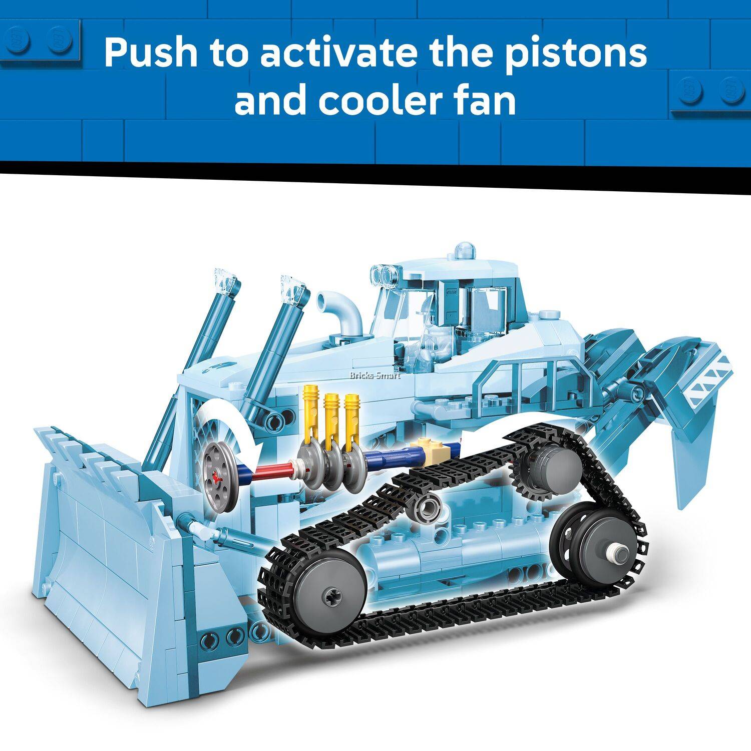 LEGO 60466 City Yellow Bulldozer Building Toy Set