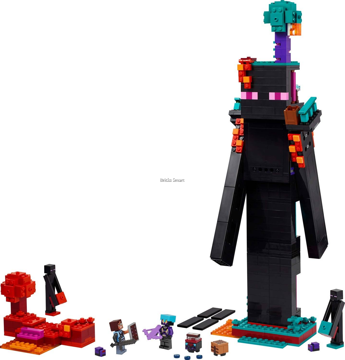 LEGO 21279 Minecraft The Enderman Tower Building Toy Set