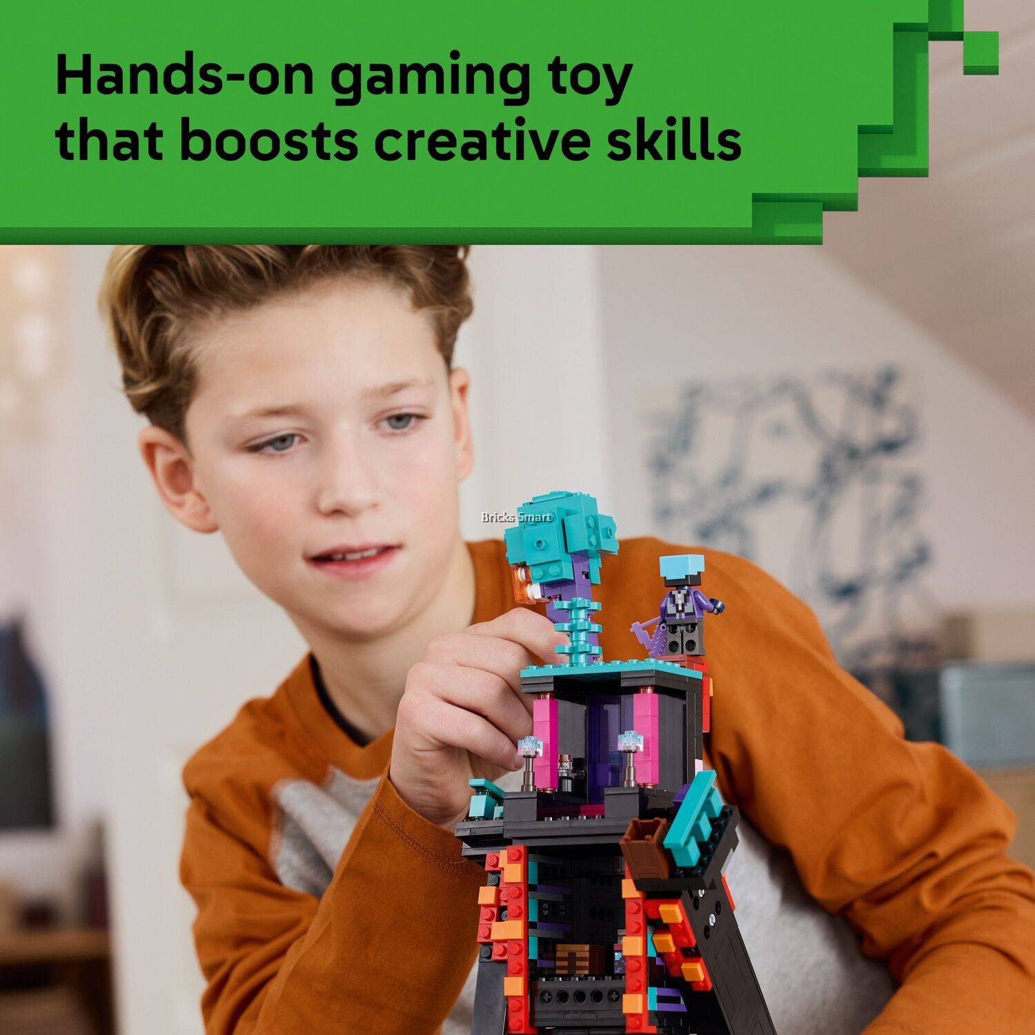 LEGO 21279 Minecraft The Enderman Tower Building Toy Set