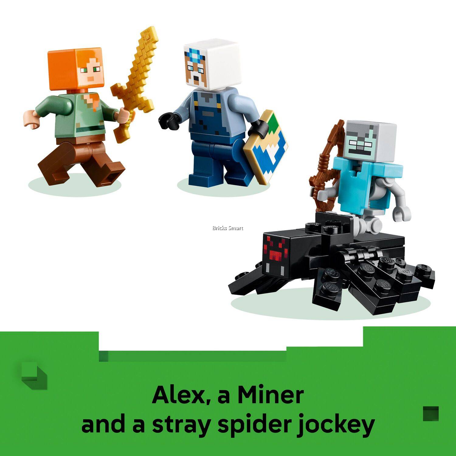 LEGO 21277 Minecraft The Pickaxe Mine Building Toy Set