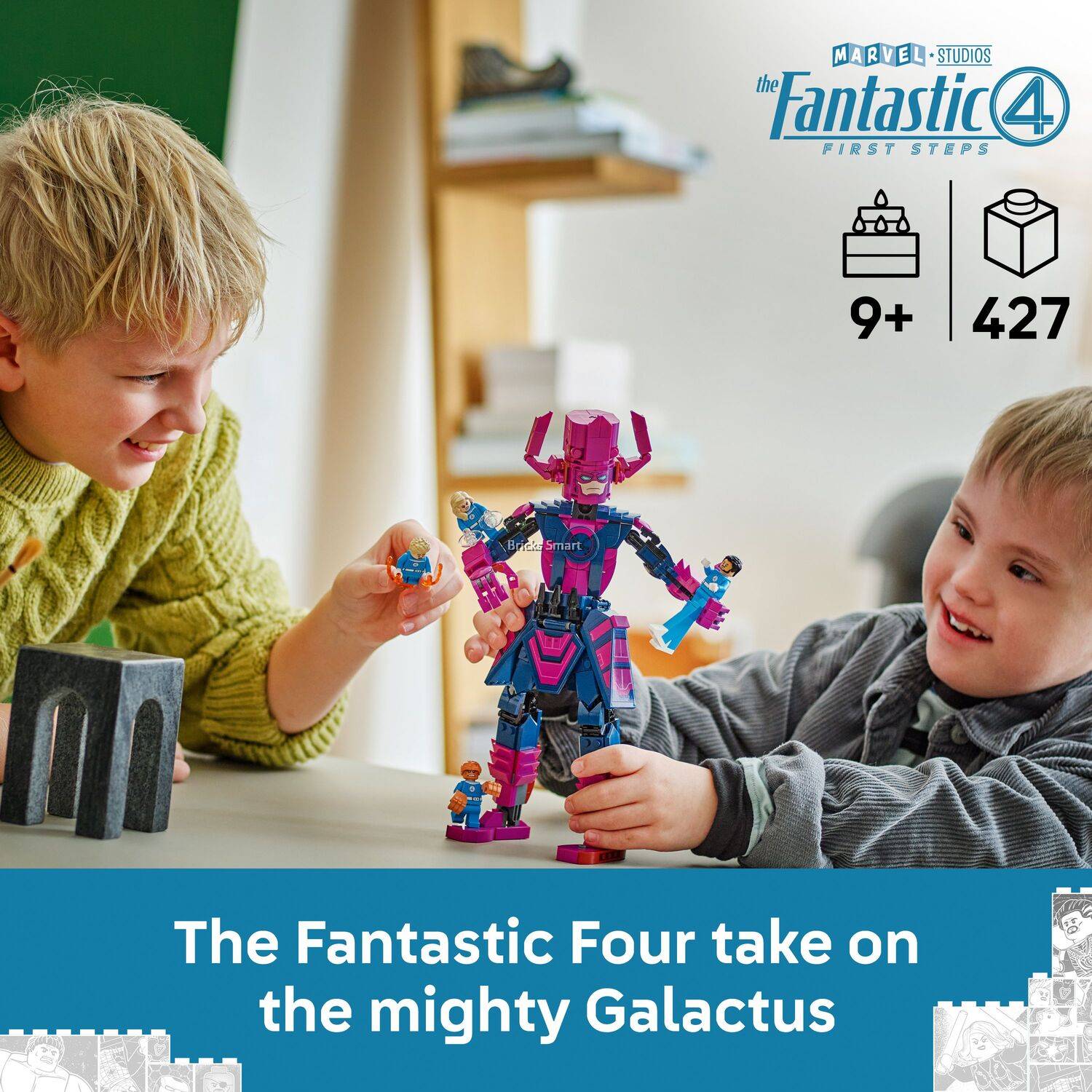 LEGO 76316 Marvel Fantastic Four vs. Galactus Construction Figure ...